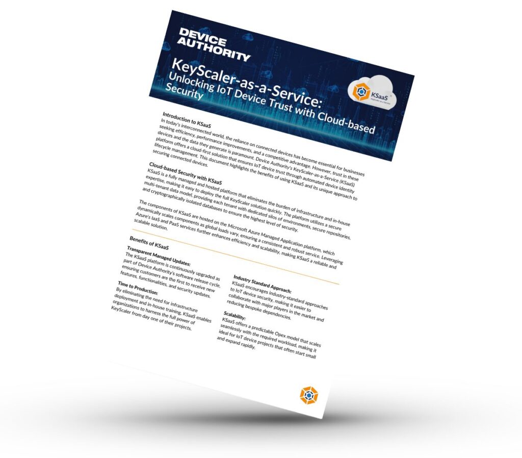 KSaaS - Device Authority