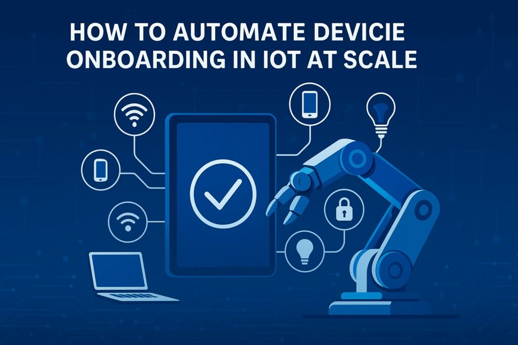 How to Automate Device Onboarding in IoT at Scale - Device Authority