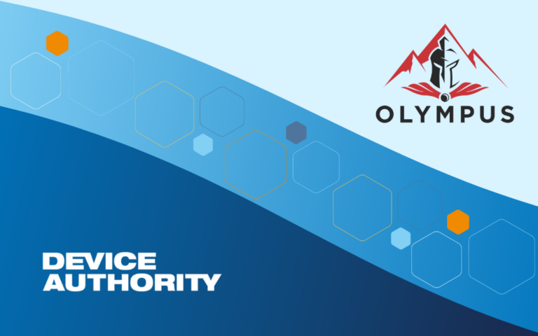 Device Authority and Olympus Solutions Announce Strategic Partnership to Deliver Scalable ...